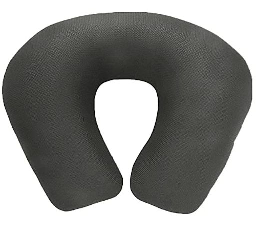 サイズ:(使用時)約横38x縦31x厚み12cm 原産国:日本 素材:エアクッション/PVC、カバー/ポリエステル(CoolMAX)・ポリウレタン サラッと快適なクールマックス(COOLMAX)生地を使用した、ネックピロー。 COOLMAX...