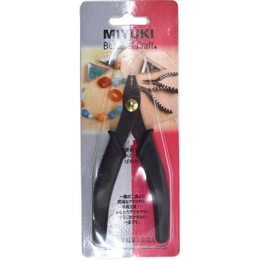 品番:H4429 仕様:ビーズワーク用工具 素材:ステンレス鋼(本体)、PVC樹脂(グリップ)