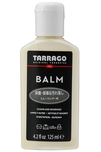 スムース皮革全般に使用できる、しみになりにくいワックスベースのマイルドローションです。汚れ落とし、皮革への栄養効果、保革効果に優れています。