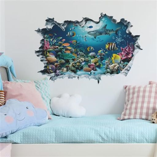 製品:サイズ40*60cm*1pcs、PVC材料を受け取る、薄化図を参照して製品を貼り付けるか、DIYを貼り付けることができます 美しい装飾:装飾的な壁、美化壁、応急処置、部屋の美化と興味を高めました 簡単取り付け・剥がし可能:貼るだけ簡単...