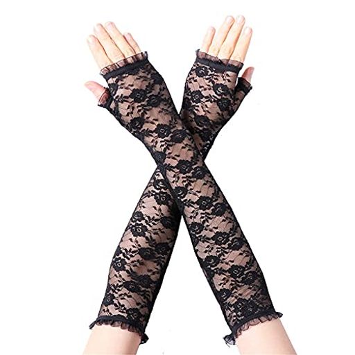 【サイズ】全長約40cm。 【素材】高品質のレース生地を採用し、軽くて通気性が良く、蒸れにくいです。 【日焼け防止】このアームカバーは紫外線から効果的に保護でき、日焼けを避けて腕を保護する必須アイテムです。 【快適】アームカバーは伸縮性があ...