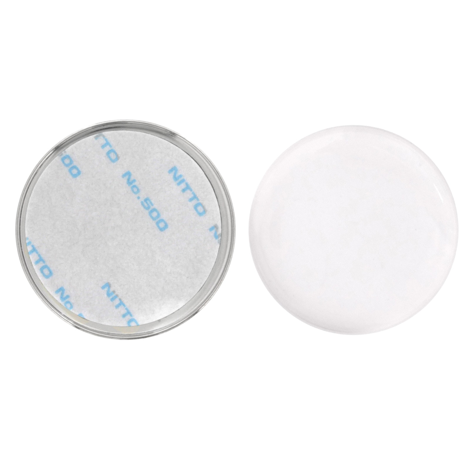 透明なドーム状の特殊樹脂でできたシールを写真、印刷物などに直接貼ることで ぷっくりとした透明感のあるオリジナルのピンバッジが作れるパーツキット。 &nbsp; 作り方はとても簡単！印刷した紙にドームシールを貼り、 余分な部分をカットした後、...