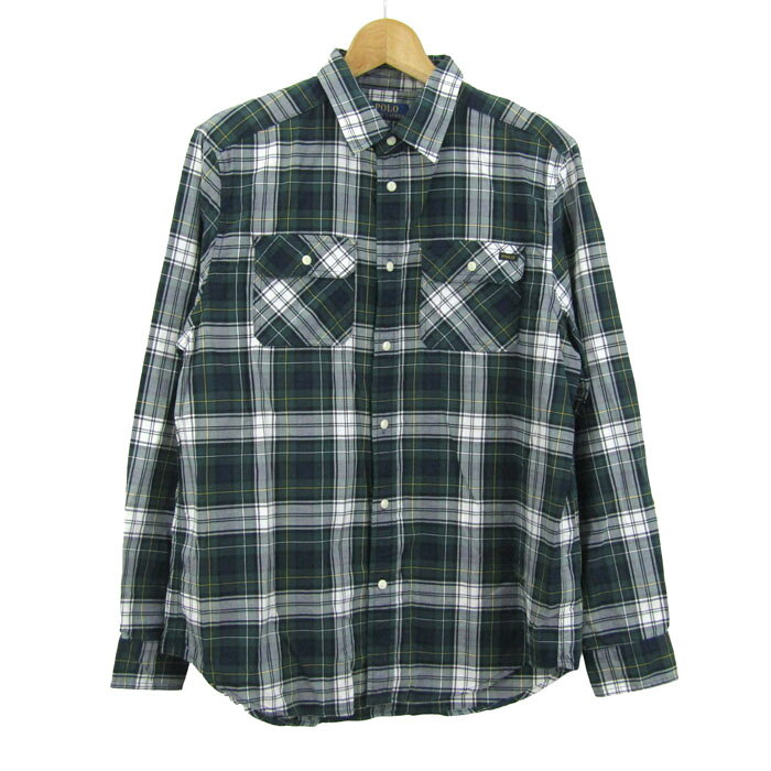 【状態追記】 --- 【付属品】 なし / 商品サイズ (こちらのサイズ表記は平置き採寸のサイズです。) 表記サイズ肩幅着丈身幅袖丈 XL約43cm約70cm約52cm約60cm サイズガイドはこちら /商品詳細 ブランド名 POLO RA...