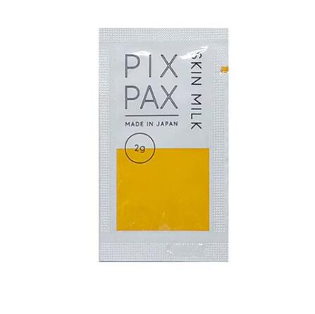 【送料無料】ピクスパクス　スキンミルク　2g　パウチ　PX-SM 　1,500個セット　(1個当たり約22円) 6種類の天然植物エキス配合。柑橘の爽やかな香りで、さっぱりした使用感です。 2