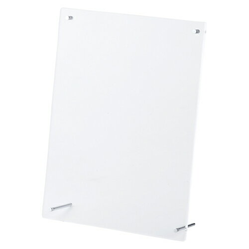 ●規格：B5判●外寸：縦304×横225mm●収容寸法：縦270×横191mm●パネル厚：表3mm，裏3mm●重量：510g●材質：アクリル●ボールチェーン吊り下げひも，卓上スタンド（長ビス）2本，（短ビス）4本付★★★レビュープレゼント実...