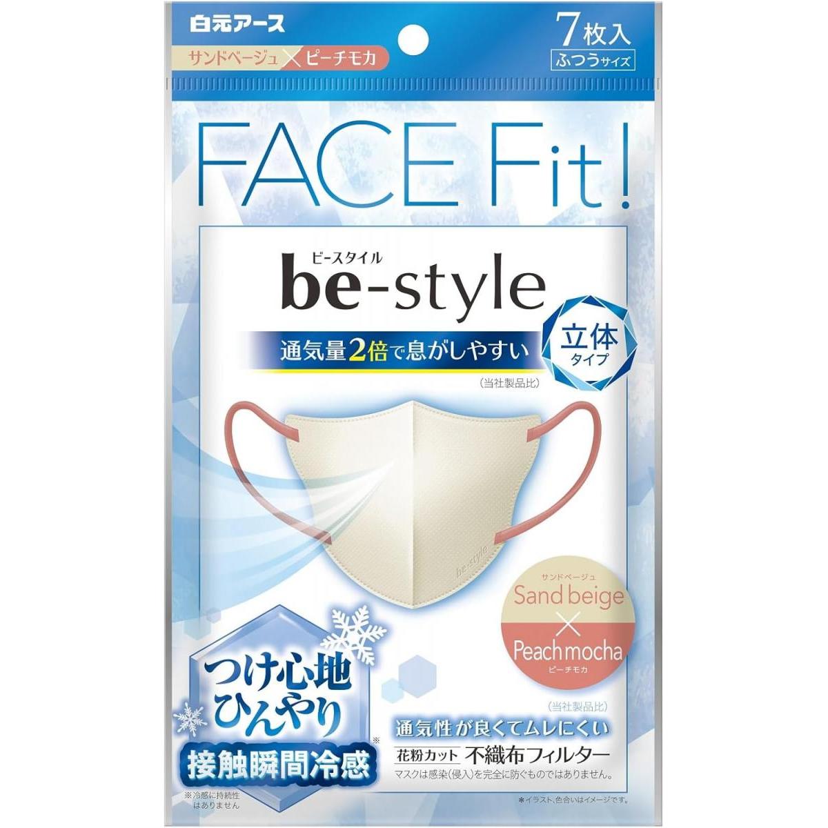 小顔に魅せるフィット感の女性用立体マスク。肌側に接触瞬間冷感素材を使用。つけた瞬間冷たさを感じられます。通気量2倍で息がしやすい。 《製品仕様》 【素材】 ●本体・フィルタ部：ポリプロピレン、ポリエチレン ●耳ひも部：ナイロン、ポリウレタン...