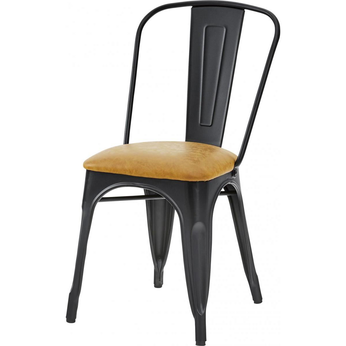 《製品仕様》●サイズ(cm)約:W44×D51×H85×SH47●スペック:スチール(粉体塗装) ソフトレザー●組立:完成品●付属工具:なし●静的耐荷重:80kg●注意事項:●商品重量（kg）約:0●個口数:1●原産国:中国●カラー:キャメ...