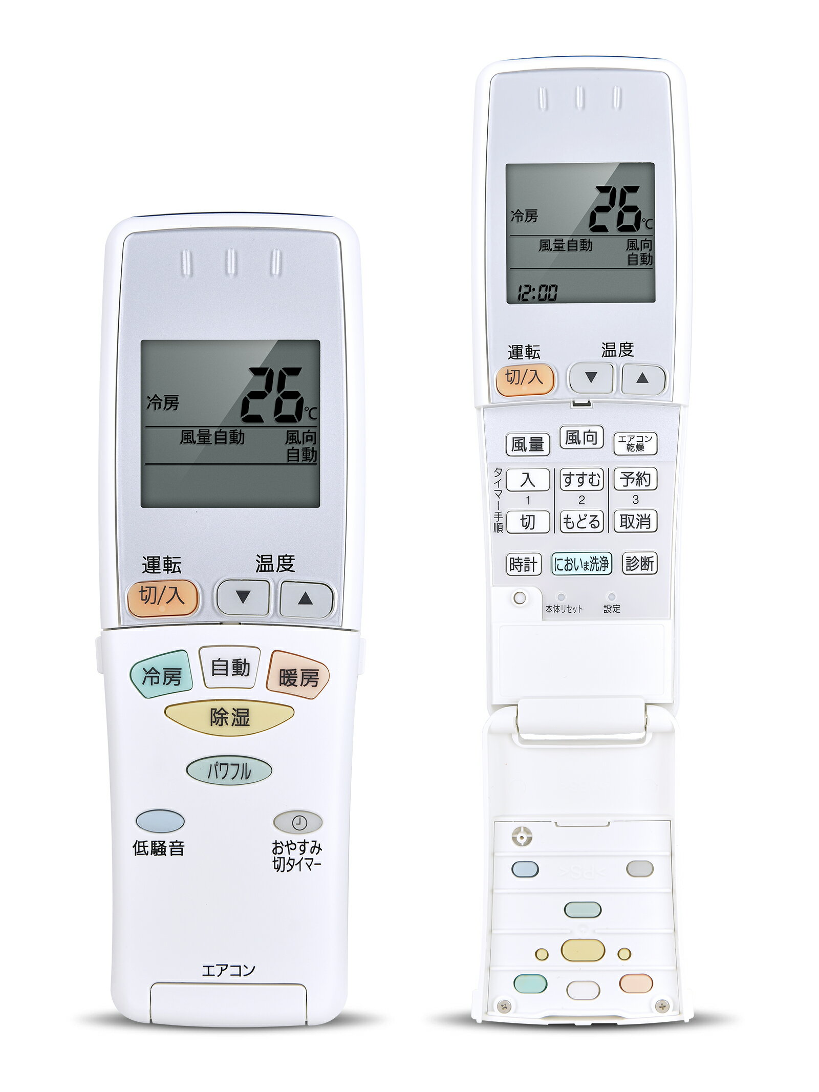簡易リモコン ●本製品は、元リモコンの紛失や無反応（無効）などの故障による交換品、代替品、予備品としてご使用いただけます。電池と説明書は付属していません。リモコンの設定方法は、本体の説明書を参照するか、メーカーにお問い合わせください。 対応...
