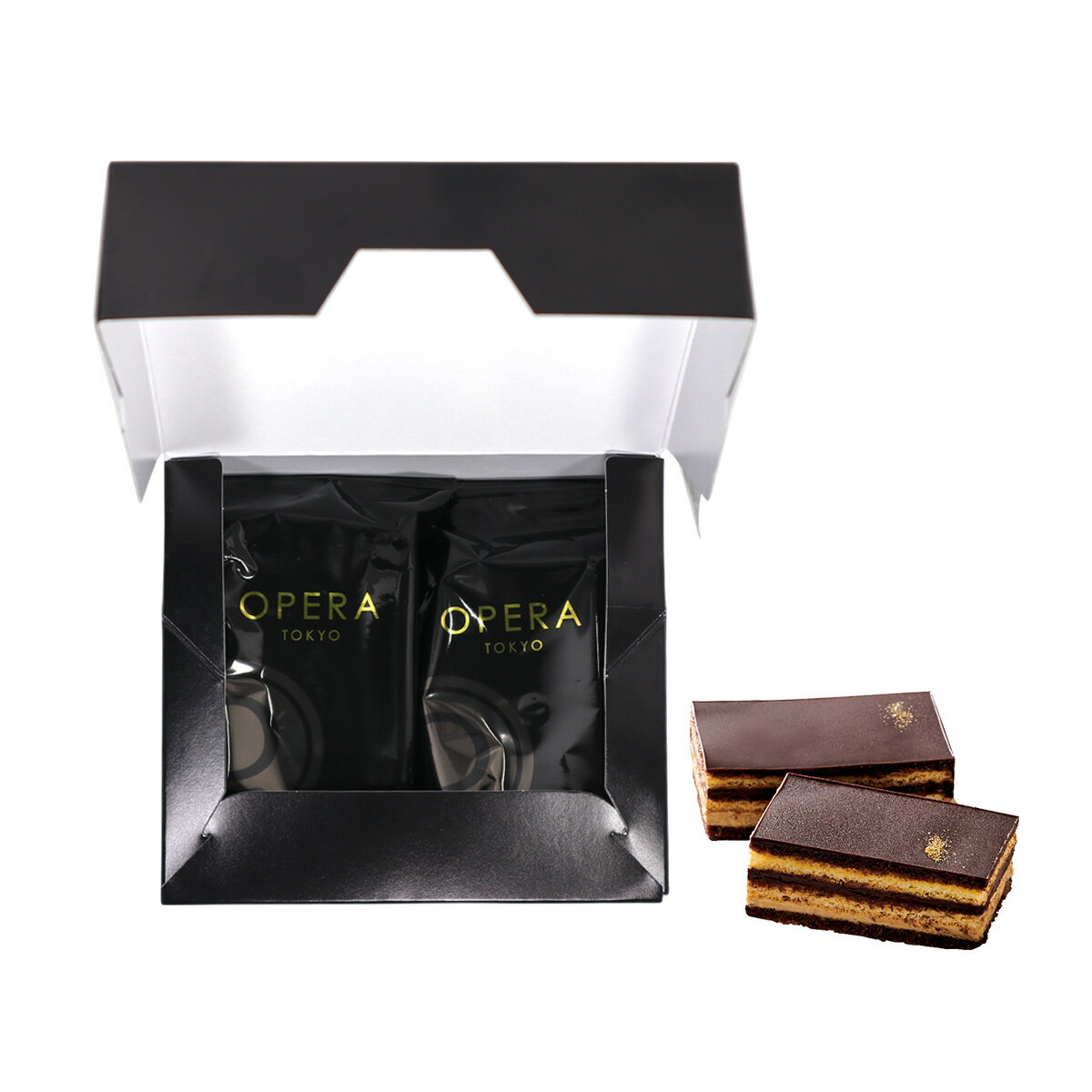 この商品のお支払方法、送料の詳細に関しては、こちらをご覧ください 名称オペラ トーキョー（2個入） サイズ 箱のサイズ　120×105×40 mm 1個あたりのサイズ　 約50×28×20mm 適性手提げ袋：XS 賞味期限 商品お届けから4...
