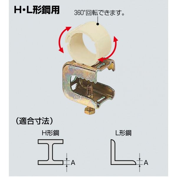 ※商品名に個数やセット数が入っていない場合、単品商品になります。ご注文の際の合計金額は発注単位により異なりますのでご注意下さい。商品番号211894010102メーカー名未来工業:適合管サイズVE管(22)用途・特徴●H・L形鋼へのVE管の...