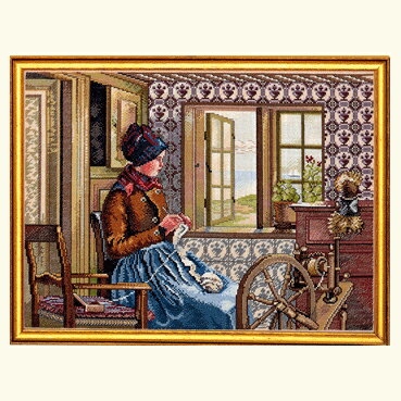 商 品 詳 細 メーカー Eva Rosenstand（エヴァ　ローゼンスタンド） メーカー型番 14-201 布 リネン26カウント(10th/cm) サイズ 約35*45　cm 生産国 デンマーク 内容 生地 ・DMC刺しゅう糸・針・図...