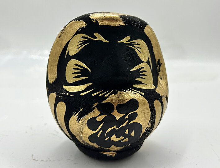 素材.....紙製 サイズ...2 号黄金(ゴールド)筆侍達磨 Sサイズモダンバージョン高さ12cm　1,800円（税込み）文字入れ自由にカスタマイズいたします。筆侍達磨ホーム