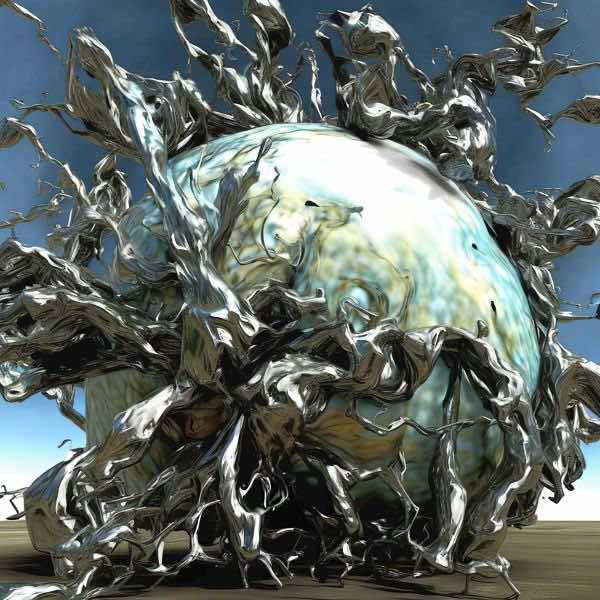 最初の商品画像がポスターの全体図です．2 番めの商品画像として中央部分の拡大図をのせています． 【GPT5/4o による解説】 (正確でない場合がありますので，ご注意ください.) この作品は，抽象的で未来的な要素を持つデジタルアートです． ...