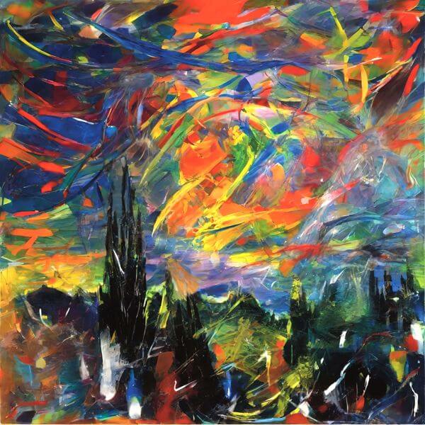 最初の商品画像がポスターの全体図です．2 番めの商品画像として中央部分の拡大図をのせています． 【購入方法・サイズなどについて】 サイズはつぎのうちのいずれかを上記の商品リストで選択してください．いずれも正方形です．・500 mm × 50...