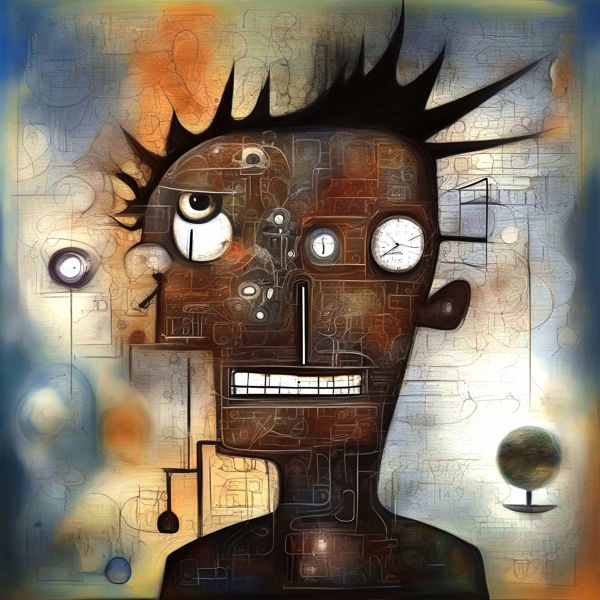 カナブストラクuド風ですが絵画ではありません．AI が理解した「カナブストラクuド風」の表現になっています．最初の商品画像がポスターの全体図です．2 番めの商品画像として中央部分の拡大図をのせています． 【購入方法・サイズなどについて】 サ...