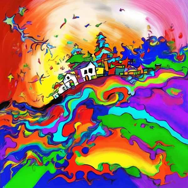 最初の商品画像がポスターの全体図です．2 番めの商品画像として中央部分の拡大図をのせています． 【購入方法・サイズなどについて】 サイズはつぎのうちのいずれかを上記の商品リストで選択してください．いずれも正方形です．・500 mm × 50...