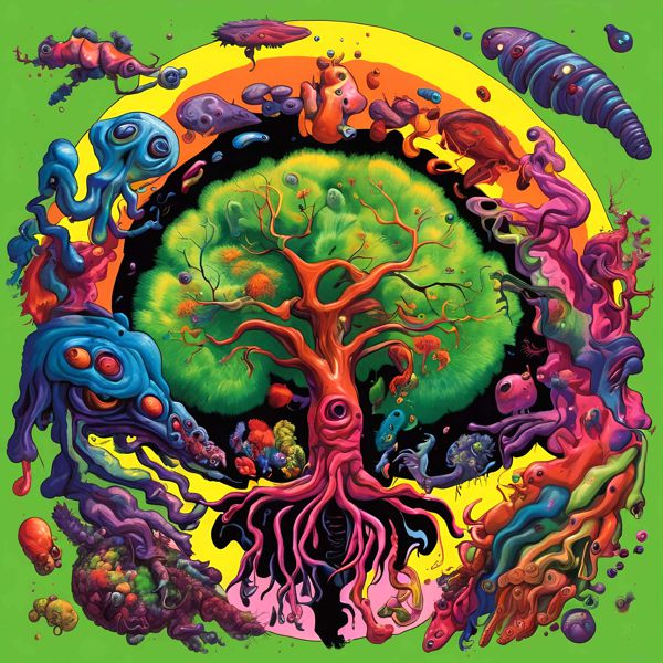 最初の商品画像がポスターの全体図です．2 番めの商品画像として中央部分の拡大図をのせています． 【購入方法・サイズなどについて】 サイズはつぎのうちのいずれかを上記の商品リストで選択してください．いずれも正方形です．・500 mm × 50...