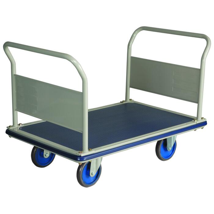 【メーカー直送品■3〜5営業日出荷予定】 金沢車両ハンドル固定 均等許容荷重500kg 床面高288mm 自重44kg L1,300xW790xH885mm