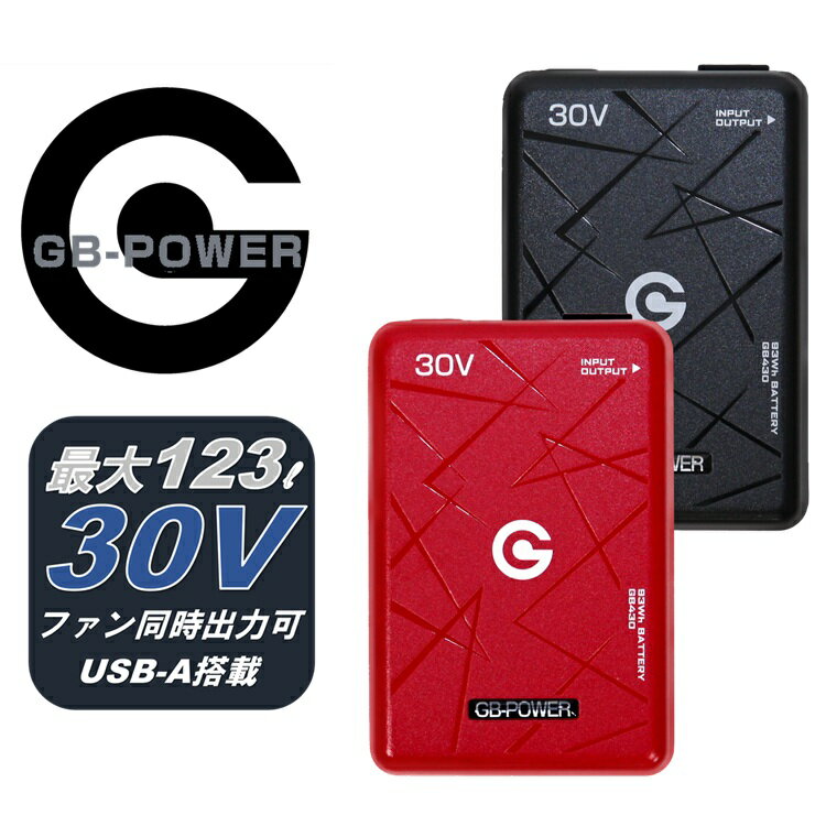 ■長信ジャパン GB430 GB-POWER 最大30V 業界トップクラス大容量93Whバッテリー単品 【GB430最大30V 業界トップクラス大容量93Whバッテリー】 ■特徴 ・16Vモードで約10.5時間稼働 ・業界トップクラスの大容...
