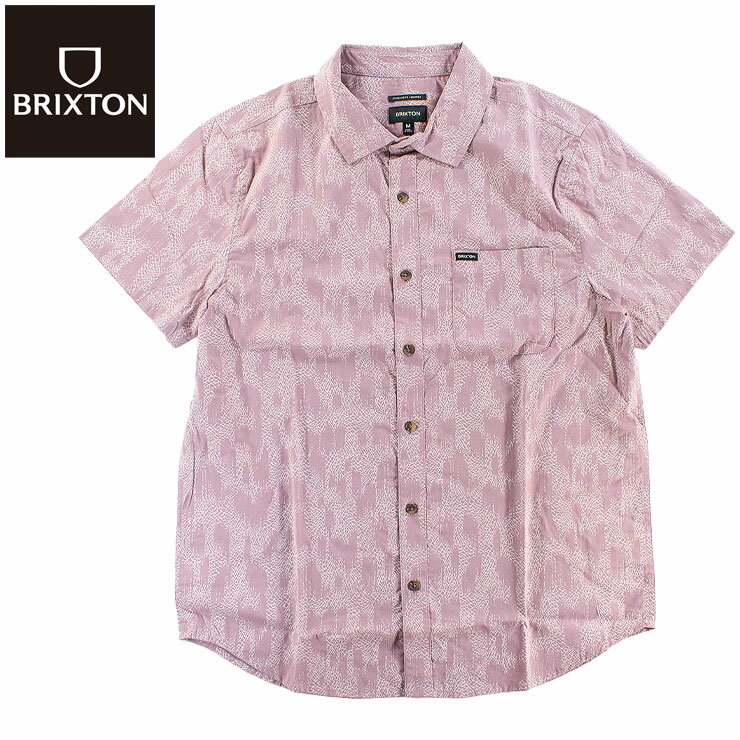 通販 販売 即納 通信販売 BRIXTON ブリクストン シャツ 半袖シャツ メンズ レディース 人気 定番 シンプル ストリートファッション ユニセックス 男女兼用 ストリート スケーター サーファー 人気 おしゃれ スタイリッシュ 日本...