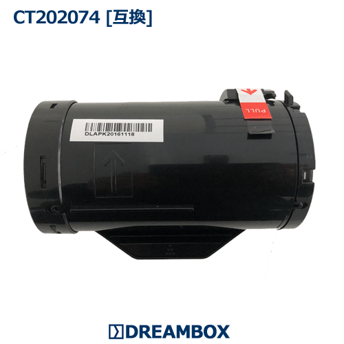 トナー＆ドラム専門店　ドリームボックス XE社対応の互換カートリッジ CT202074 （約5,500枚） 万が一弊社の商品が原因で不具合の場合、ご購入から一年間【代替品手配・修理代保証】致します。　【 CT202074 】 (約5,500...