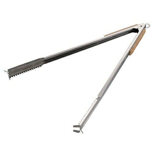 特にアウトドアで使用されることが多く、炭の調整や移動を簡単に行えるため、バーベキューやキャンプにおいて重宝します。45cmの長さで、手を火から遠ざけながら安全に作業できる設計となっており、使い勝手の良いグリップと頑丈な作りが特徴です。また、...