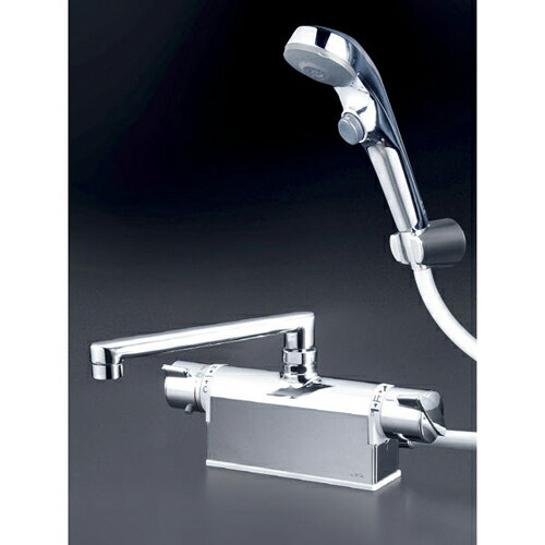 ●デッキ形サーモスタット式シャワー。 ●取付配管ピッチ100mmタイプ。 ●取付ねじ系:PJ1/2。 ●取付穴径:Φ22〜24。 ●取付ピッチ:100mm。 ●パイプ長さ:300mm。 ●シャワーホース長さ:1.45m。 ●取付工具:G4。...