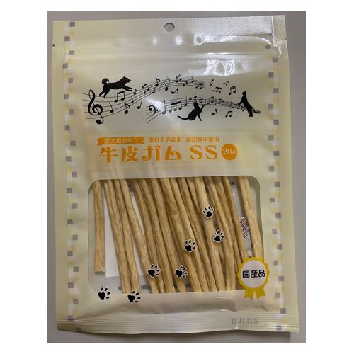 素材そのまま、添加物不使用。国産品。 内容量:20本。原材料:牛皮(コラーゲン由来・国産)、米粉(国産)。原産国:日本。 本商品は犬用おやつです。本製品記載の注意事項を必読の上、御使用ください。予告なくパッケージ等が変更となることがございま...