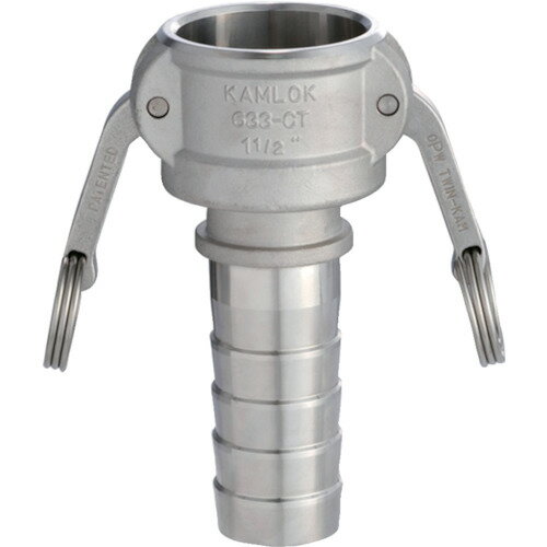 【安全性】振動などでカムアームがゆるんでも、45°で一旦止まり、流体漏れを防止します。【作業性】アームを開いた状態で仮止めができるため、接続作業がスムーズできます。【安心】安全、信頼の世界ブランドOPWカムロックです。厳格な品質規格で製造し...