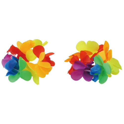 きれいで大きな花びらのうでわ ●遠目からでもよく目立つ人気の大サイズ。 ●2個組。 ●パッケージサイズ:100×100×10mm。 ●重量:7g。 ●材質:ポリエステル。 ●セット内容:本体×2。 ●詳細サイズ:約φ130×巾70mm。 ●...