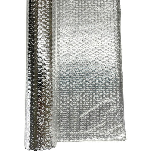 窓ガラス・ドアの断熱。エアコン室外機などのカバー。梱包資材として。高反射断熱アルミ素材・ペットシート・ポリエチレン(プチプチ)の3層で外からの熱や冷気を大幅カット!冬暖かくて、夏涼しい、冷暖房効果アップ!ハサミやカッターでお好きなサイズに簡...