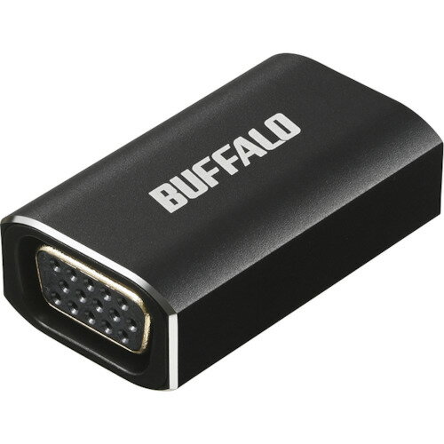 HDMI(オス)からVGA(メス)に変換するアダプターです。対応解像度1920×1080(60Hz)です。3重シールドです。RoHS基準値準拠です。 色:ブラック。 使用用途を守ってご使用ください。日時指定はお受けできません。