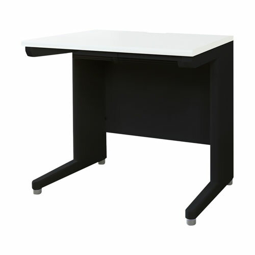 奥行をスリムにすることで空間を有効活用。新時代のスタンダードデスクです。 外寸/幅800×奥行600×高さ700mmカラー/本体:ブラック、天板:ホワイト材質/天板:パーティクルボード・メラミン化粧板、脚フレーム・幕板:スチール(粉体塗装)...