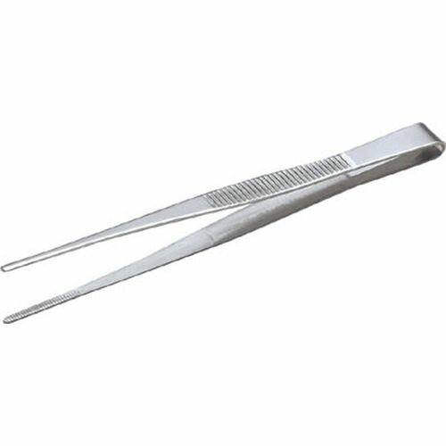 微小なパーツや小物を容易につかむことができます。直タイプ（ギザ付）です。 全長(mm)：115。幅(mm)：8。先端：直/ギザ付。 使用用途を守ってご使用ください。日時指定はお受けできません。ESD対策仕様品ではありません。