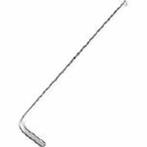 六角穴付ボルトの締め付け、緩め作業。ボールポイント加工で、斜め作業の早回し、仮締めが可能です。材質は、特殊合金鋼(MASTERTOOL)です。 首下寸法(mm):32。全長(mm):180。対辺寸法(mm):6.0。特殊合金鋼(MASTER...