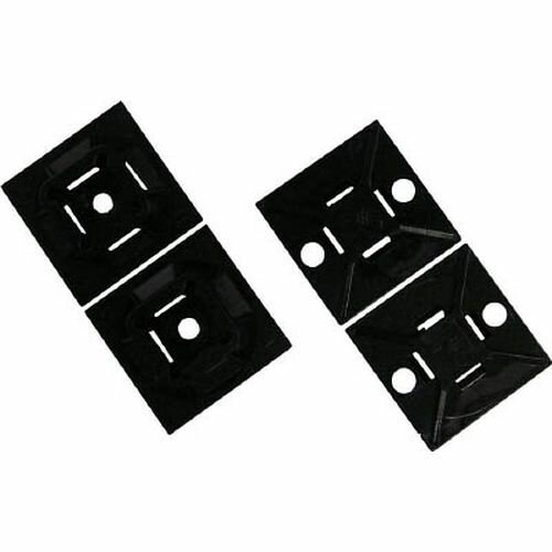 ●束線を結束バンドを利用して効率よく固定できます。●接着剤での固定に最適です。 ●電線の配線、固定。 ●使用結束バンド幅(mm):2.3〜4.8 ●色:白 ●長さ(mm):25.4 ●幅(mm):25.4 ●厚み(mm):4.2 ●使用温度...