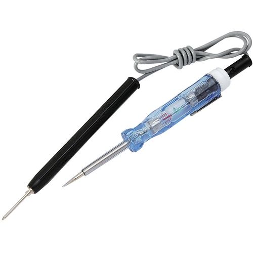 通電チェックと直流か交流かが、LED発光管の発生により一目でわかります。2.8V〜24V。 ●【用途】自動車の電気系統の通電チェック。【特徴・機能】通電チェックと直流か交流かが、LED発光管の発生により一目でわかります。直流の極性（+、-）...