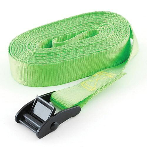 ベルトを通して引っ張るだけで荷締め・結束作業が簡単・確実にできます。 【用途】荷物運搬時、荷崩れ防止・転倒防止の結束・固定。【機能・特徴】ベルトを通して引っ張るだけで荷締め・結束作業が簡単で確実にできます。アウトドア、レジャー、引っ越し、防...