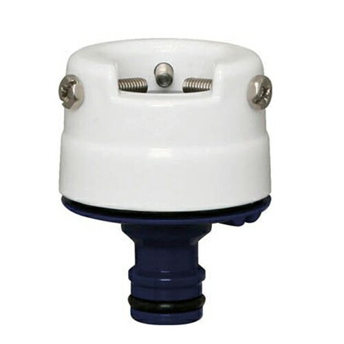 ●角・丸蛇口に取り付けできる蛇口口金です。耐圧ワンタッチコネクタが接続できます。 ●ホースの接続に。 ●アイリスオーヤマの角丸蛇口口金 SGP-2 ホワイト/マリンブルーをDCMでは販売しております。その他の園芸用品も多数取扱っております。...