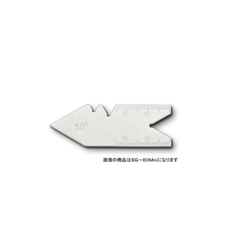 ●ねじ切り用バイト刃先角度検査用ゲージです。 ●旋盤などでねじ切りする際、バイト刃形の角度検査に使用します。 ●SKセンターゲージをDCMでは販売しております。その他の測定工具・計測機器も多数取扱っております。 ●角度精度：55度±10分　...