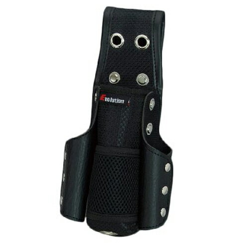 【用途】ペン型充電器の収納、携帯。【機能・特長】高機能収納で取り出しやすい、働く男のアイテムです。【材質】ポリエステル。金具：スチールメッキ。 サイズ(約)：高さ260×幅120×厚さ65mm。色：黒。