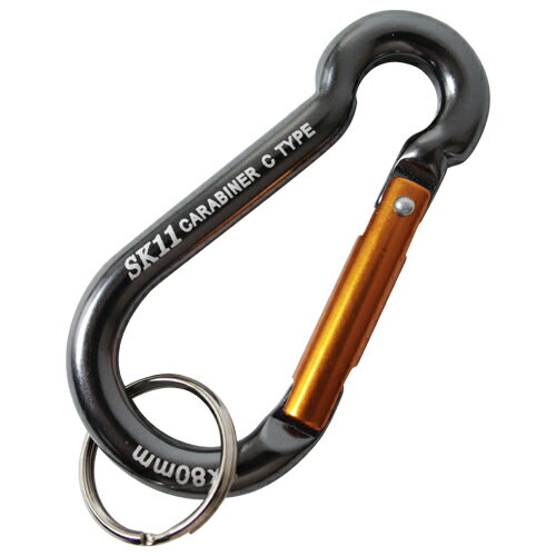 ●アルミ製で軽量な、高強度、高品質のカラビナです。 ●【用途】簡易工具つりさげ。【機能・特徴】つりさげたものがズレにくい形状です。 ●SK11のアルミカラビナ CをDCMでは販売しております。その他の接着・切断工具・その他も多数取扱っており...