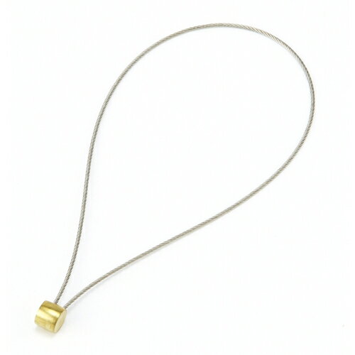 2kg以下のセーフティコードに使用できる接続コード ●【用途】工具とセーフティコードの接続ワイヤー。【特徴・機能】2．0kgまで。ステンレスワイヤーを真鍮ロックした接続用ワイヤー。 ●OHのセーフティコード用ワイヤーをDCMでは販売しており...