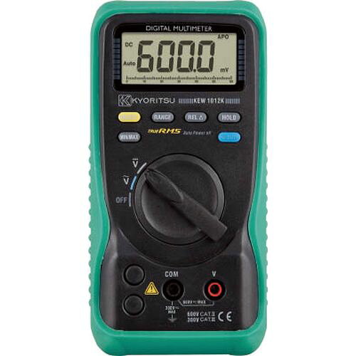 電圧測定に特化したデジタルマルチメーターです。 直流電圧(V)：600。交流電圧(V)：600。検波方式：真の実効値整流(RMS)。電源(V)：単3乾電池(R6P)×2本(付属)。電源：単3乾電池(R6P)×2本(付属)。幅(mm)：82。...