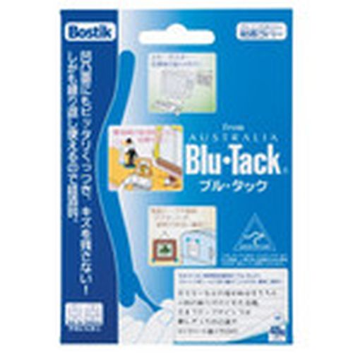 今までにない新感覚粘着素材「ブル・タック」！ 今までにない新感覚粘着素材「ブル・タック」！スティック状シールで切り離すことができ、携帯に便利！！　凹凸面にもピッタリくっつき、汚れ・キズを残さない！しかも繰り返し使えるので経済的！　メモ・ポス...