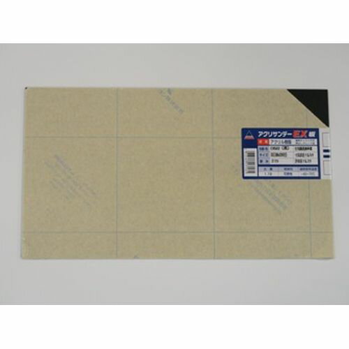 ●比重はガラスの約半分で、強さは普通ガラスの10数倍です。割れにくく、万一破損してもガラスのように大きく破片の飛び散ることがありません。 ●アクリサンデーのアクリ板EX　502をDCMでは販売しております。その他の木材・建築資材も多数取扱っ...