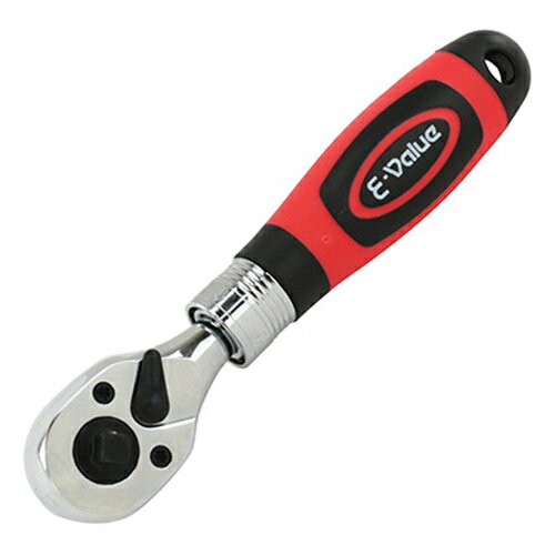 【用途】差込角1/4と3/8のソケット使用できるラチェットハンドル。【機能・特長】175mm〜215mmで3段伸縮できます。差込角6.35mm(1/4インチ)と9.5mm(3/8インチ)対応のラチェットハンドルです。樹脂グリップ付です。【材...