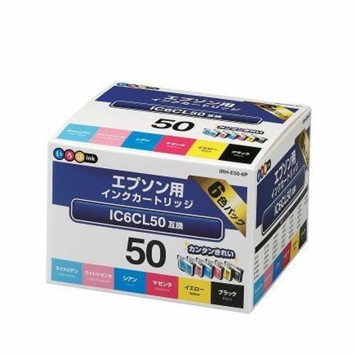 エプソン純正インクIC50対応プリンターでご利用できます。エレコムのエプソン用互換インクをDCMでは販売しております。その他のオフィス・ステーショナリーも多数取扱っております。 商品サイズ：W100xD95xH70mm。 本製品は純正メーカ...