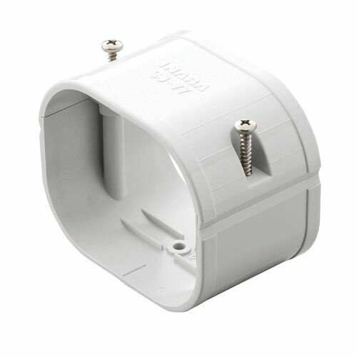 直線継手 ●スリムダクトを直線方向に接続する時に使用します。 ●ホワイト色。 ●寸法A/B/C(mm)：85/67/50。 ●直線継手。