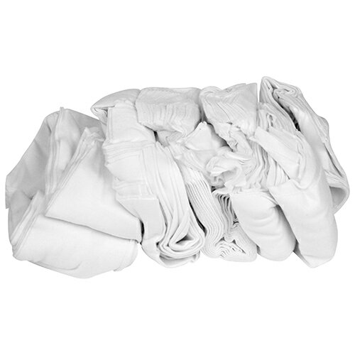 水・油ともに吸水性に優れた白色のメリヤスウエスです。 ●【用途】細かなメンテナンス作業、水・油・溶剤の拭き取り、精密機器の拭き取り等。 ●【機能・特長】100%新品生地で清潔、コンパクトサイズで使いやすいウエスです。メリヤスは毛羽が少なく、...